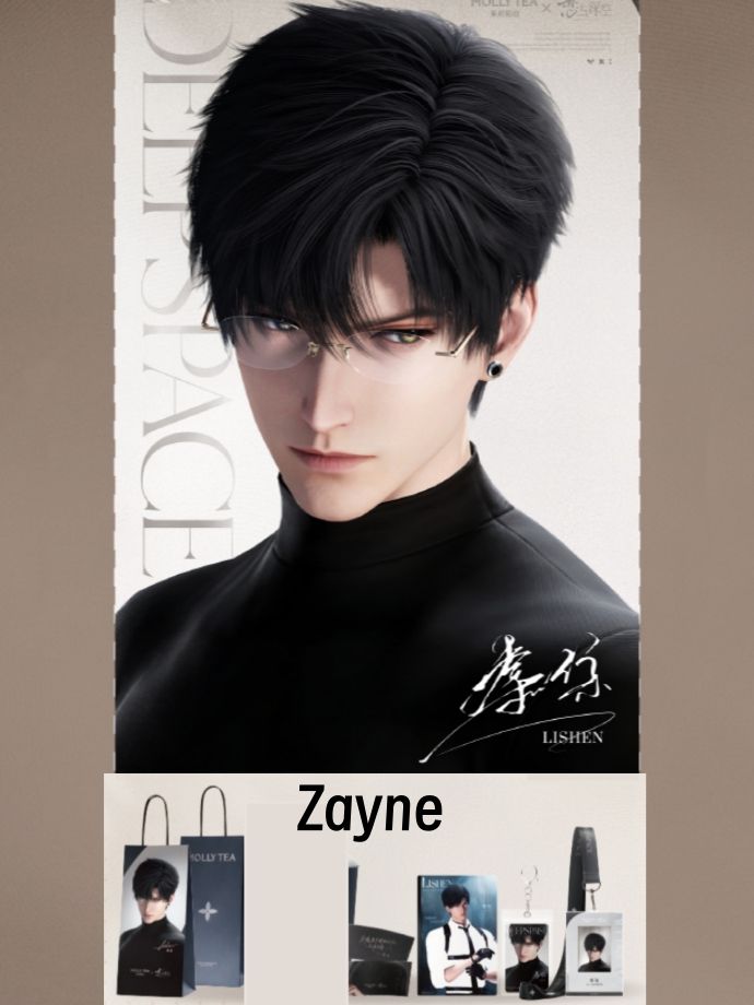 Love and Deepspace Xavier Zayne Rafayel Sylus Caleb Акриловая фоторамка для бумажного пакета и карточек Декоративный набор