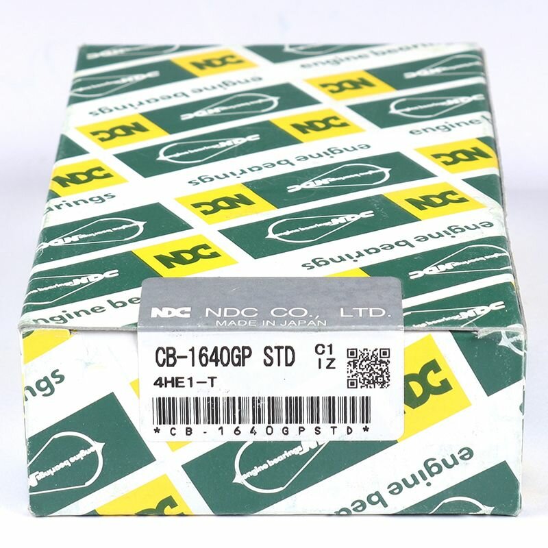 Вкладыши шатунные комплект (стандарт) ISUZU 8-94395-757-0 4HE1-T CB1640GP NDC