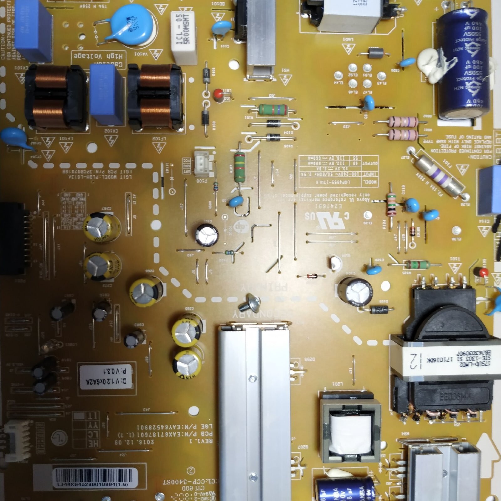 PowerBoard для (EAX67187601) LG 49SK7900PLA Б/У с разбора