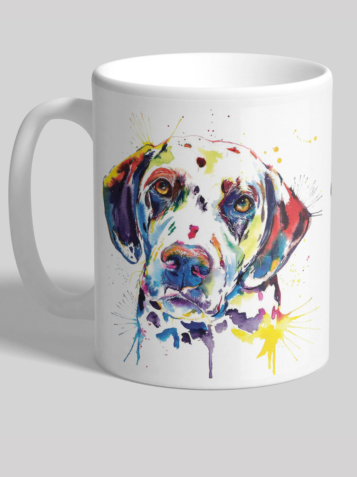 Кружка cooperative.moscow " Лучший друг Далматин " (Далматин, кружка с Далматином, Далматинец, собаковод, собаколюб, собака, подарок с любовью, друг человека, кружка с собакой) , 330 мл, 1 шт