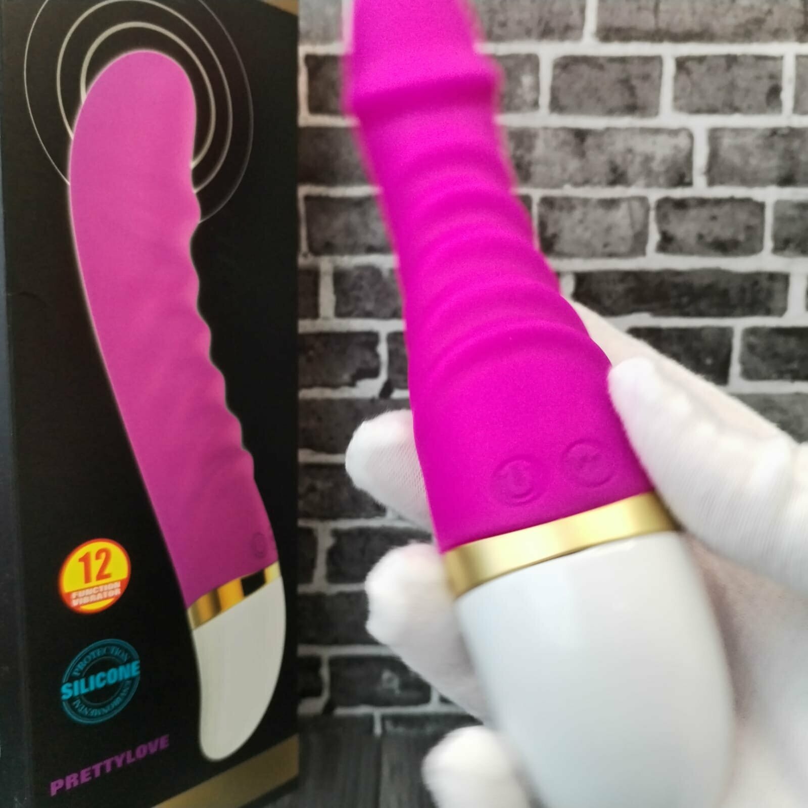 Вибратор VATINE 12 Speeds Dildo Vibrator Vagina