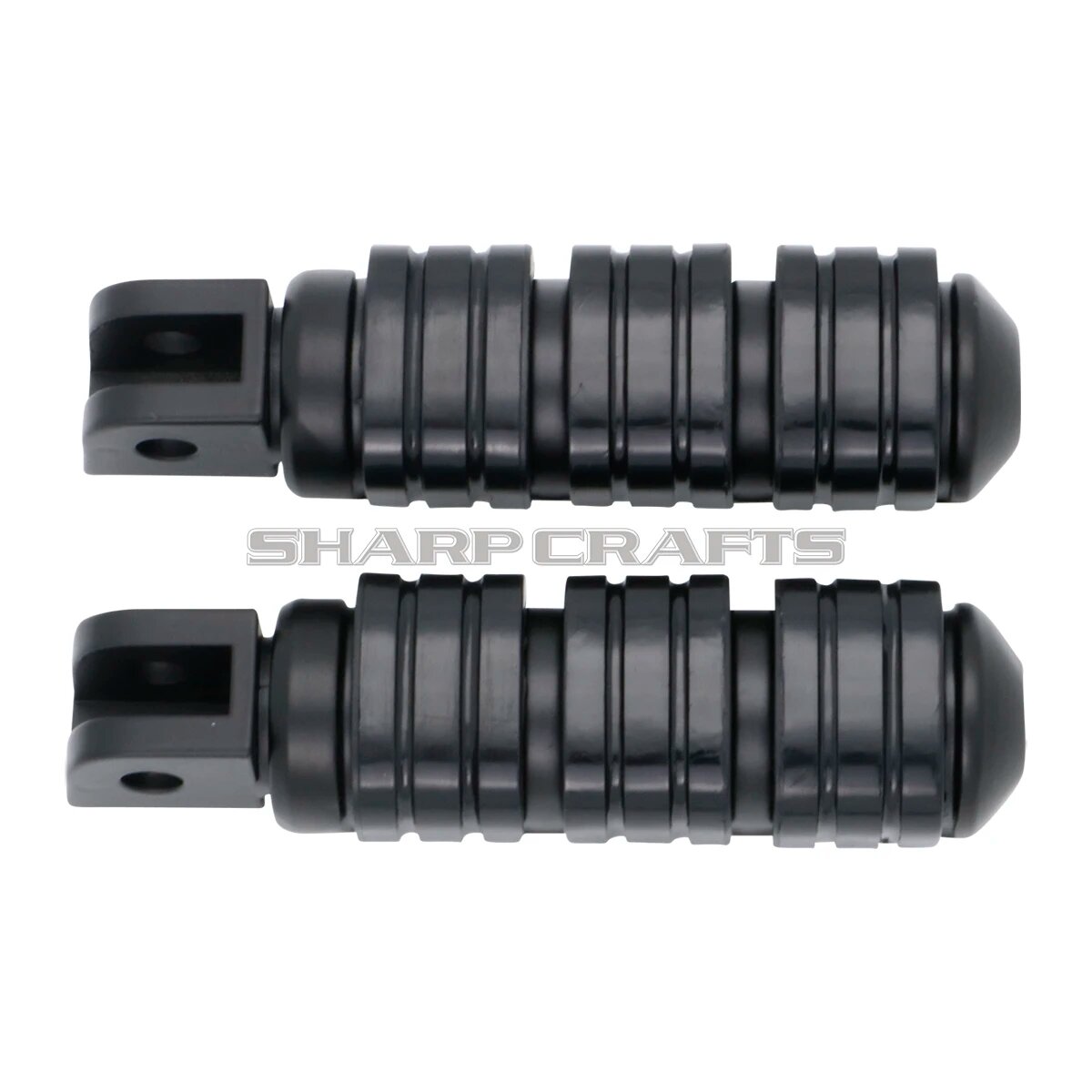 Резиновые подножки для переднего водителя мотоцикла, подножки для ног Suzuki Черный, H-Black