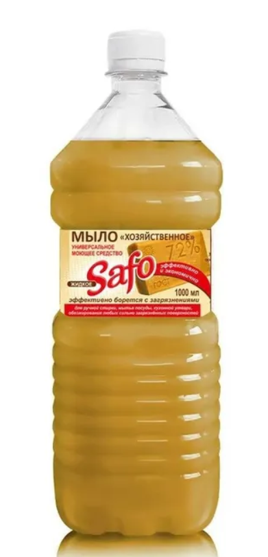 Мыло хозяйственное Iris Safo, жидкое, 1000 мл.