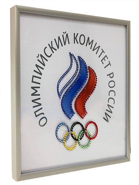 Логотип Олимпиада белый — фото 1