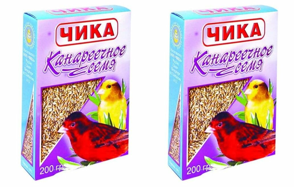 Чика Канареечное семя, 200 г, 2 шт