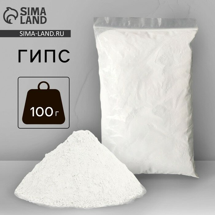 Гипс 100гр в пакете 10713164
