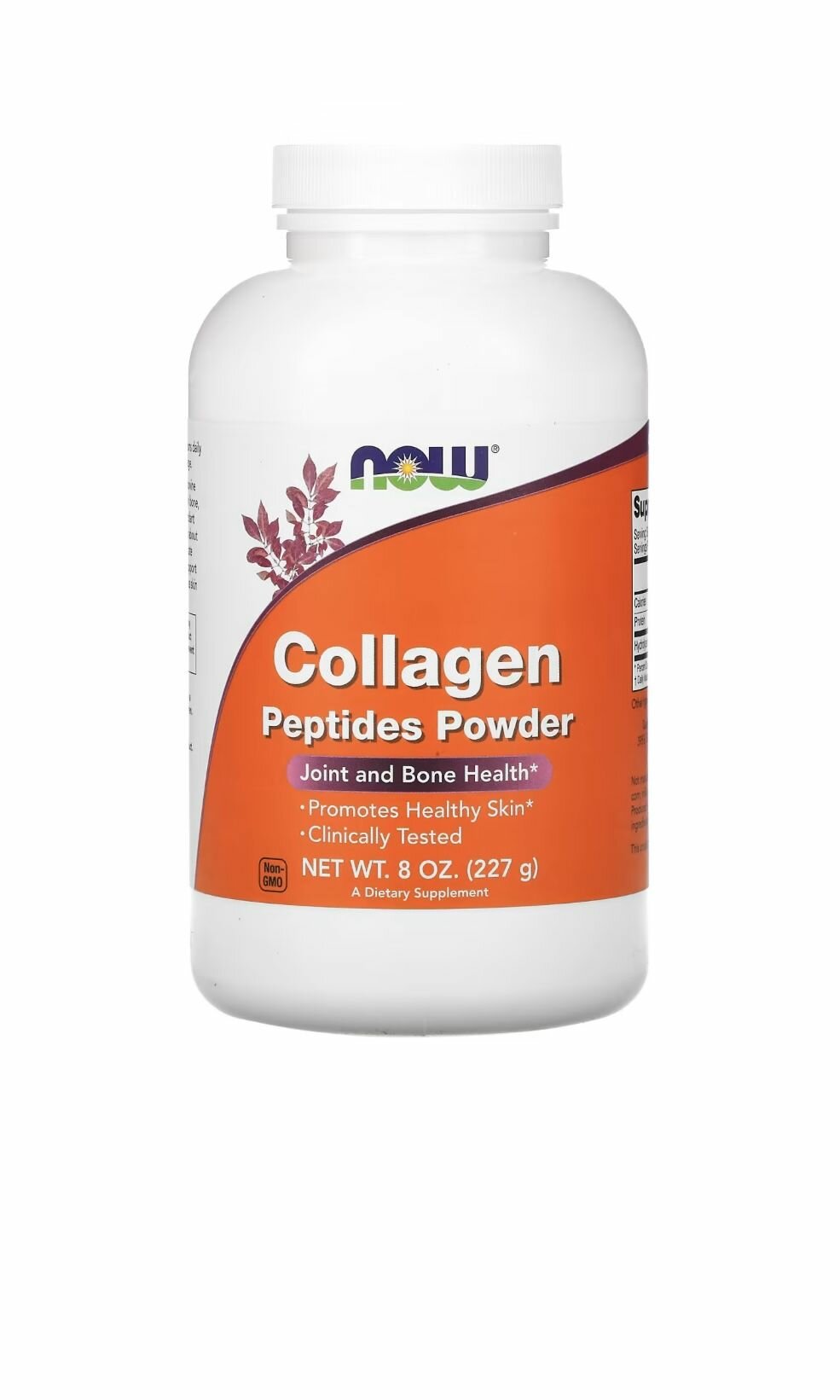 Пептиды Коллагена в Виде Порошка NOW Collagen Peptides Powder 227 гр