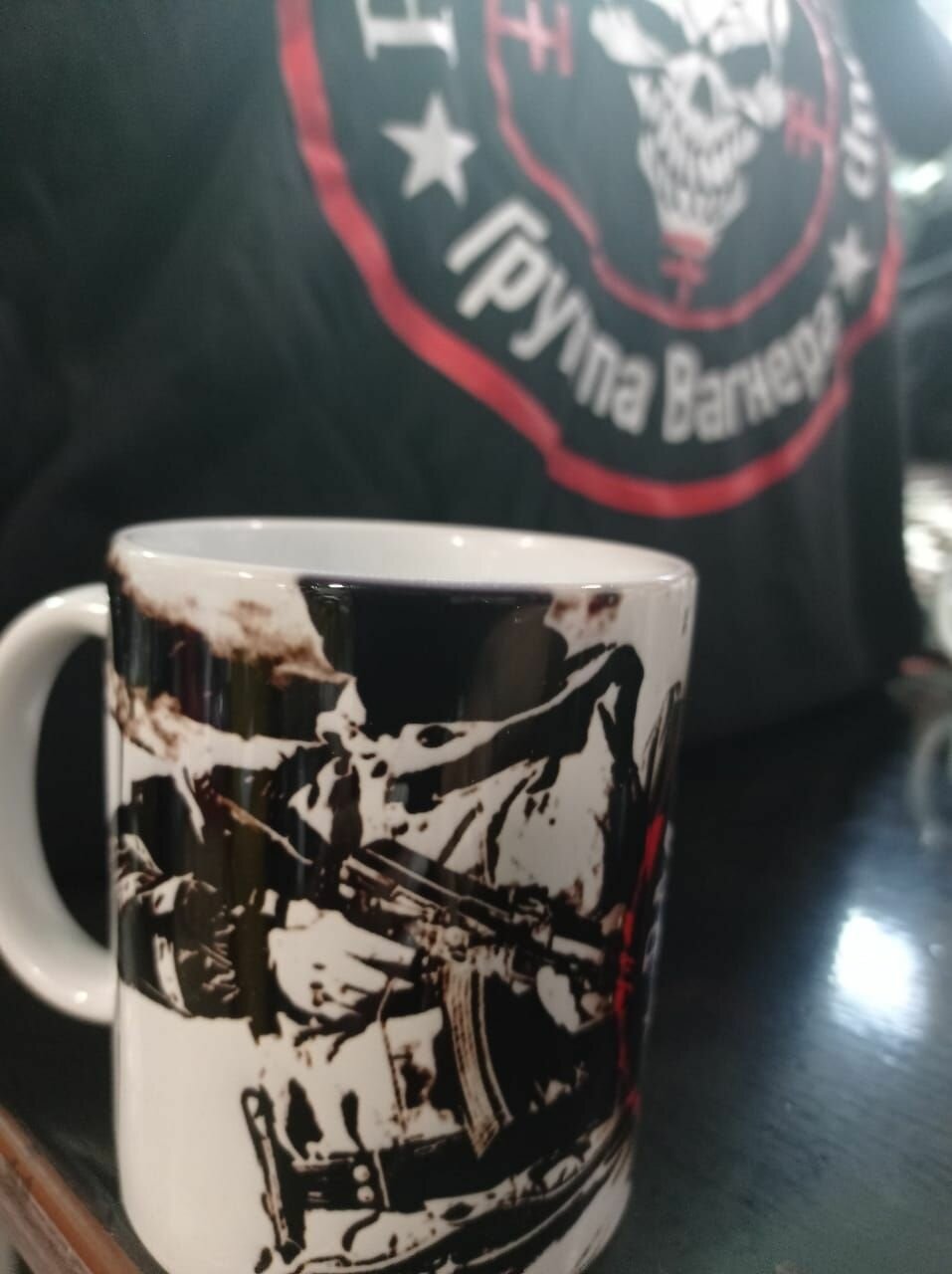 Кружка для чая Вагнер солдат