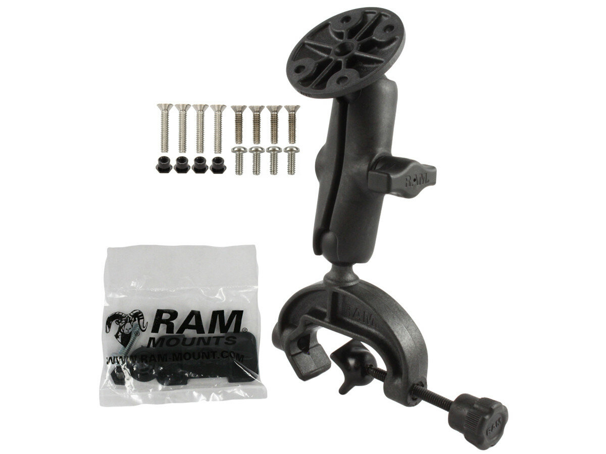 RAP-B-121-G1U Крепление RAM Composite Yoke Clamp с крепежным оборудованием Garmin