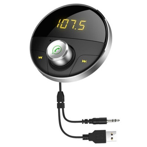 Громкая связь в а/м Deelife HY62 (Bluetooth 5.0, FM-передатчик, jack 3.5мм(M), microSD, з/у 12-24V 2.1A )