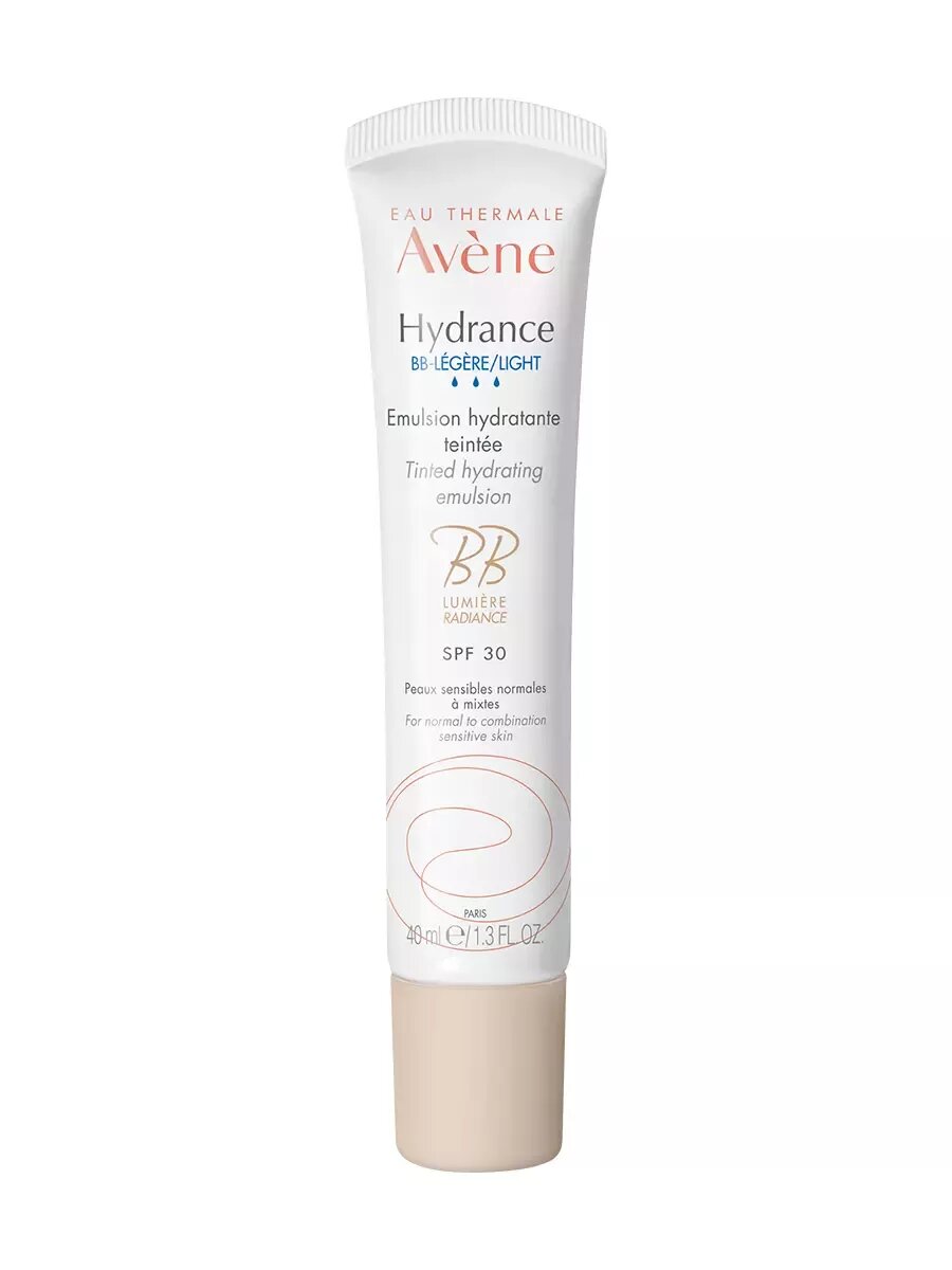 Эмульсия Тонирующая BB Avene Hydrance, SPF 30, для чувствительной кожи, 40мл
