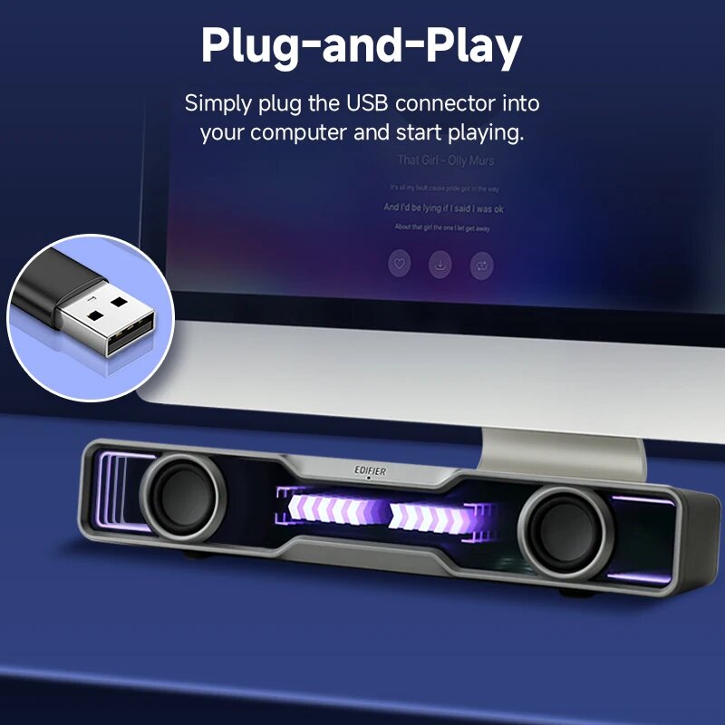 Edifier QS30 Белые USB-динамики — фото 1