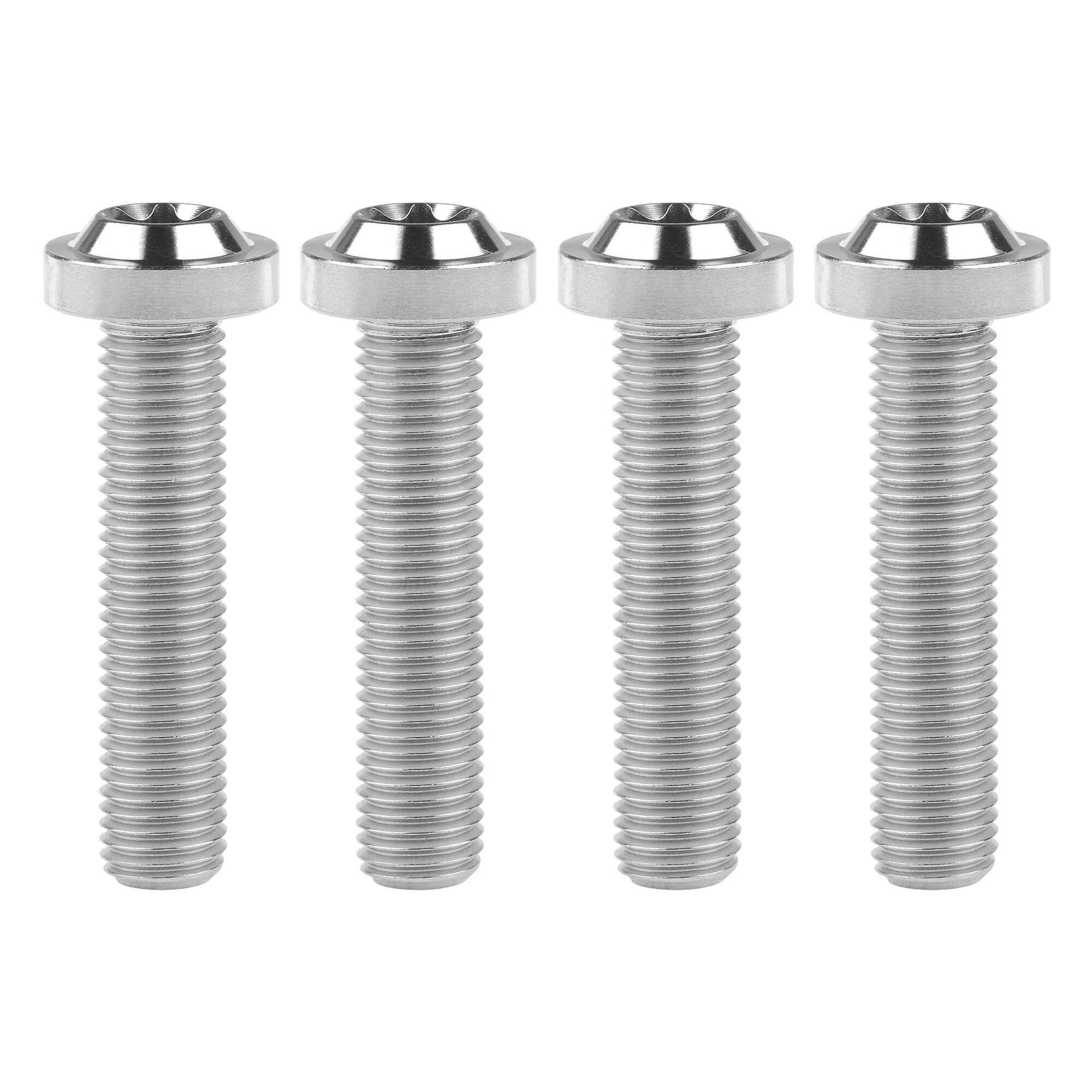 Catdogbear титановые болты M10x10~60 мм Torx T50 4 шт. M10 Pitch1.5, Titanium, 60mm