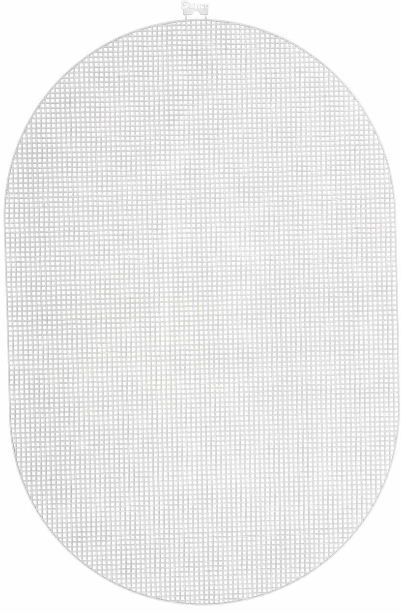 Фигурная пластиковая канва Овал 30х44 см.