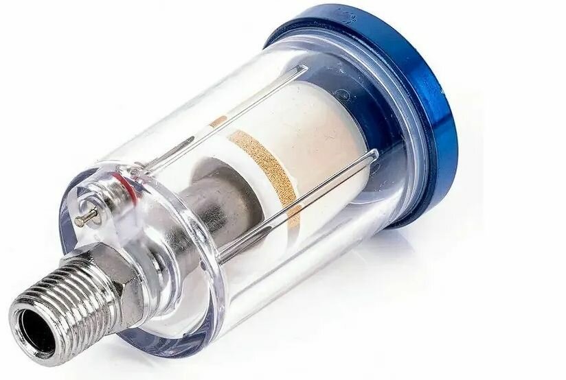 Фильтр тонкой очистки (влагоотделитель) с клапаном слива конденсата Rezer 02.020.00004