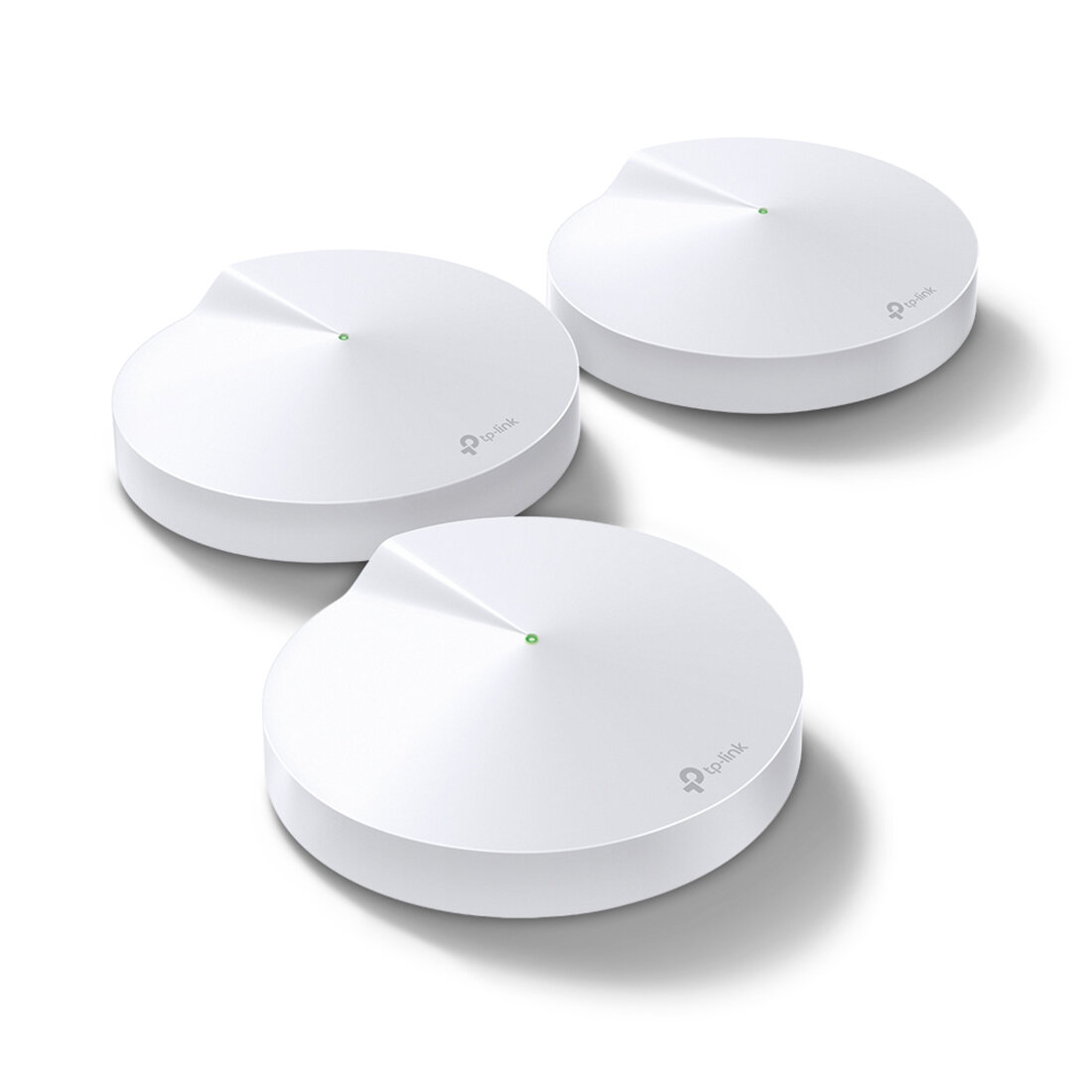 TP-Link Deco M5(2-pack) Домашняя Mesh Wi-Fi система AC1300, до 400 Мбит/с на 2,4 ГГц + до 867 Мбит/с на 5 ГГц