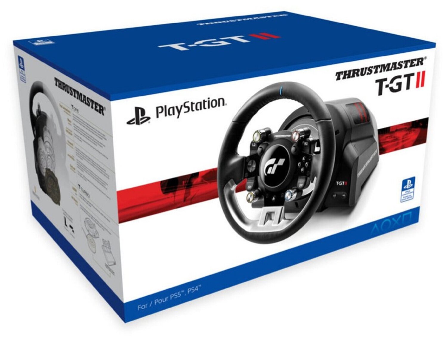 Руль игровой с педалями Thrustmaster T-GT II EU (PS4, PS5, ПК)