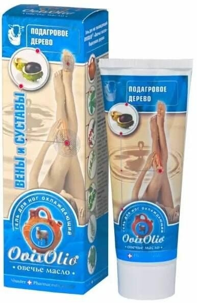 Ovisolio Овечье масло, гель для ног, 70 г