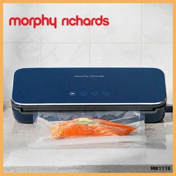MORPHY RICHARDS; Вакуумная упаковочная машина для продуктов питания; с функцией автоматического запечатывания пакетов; MR1118