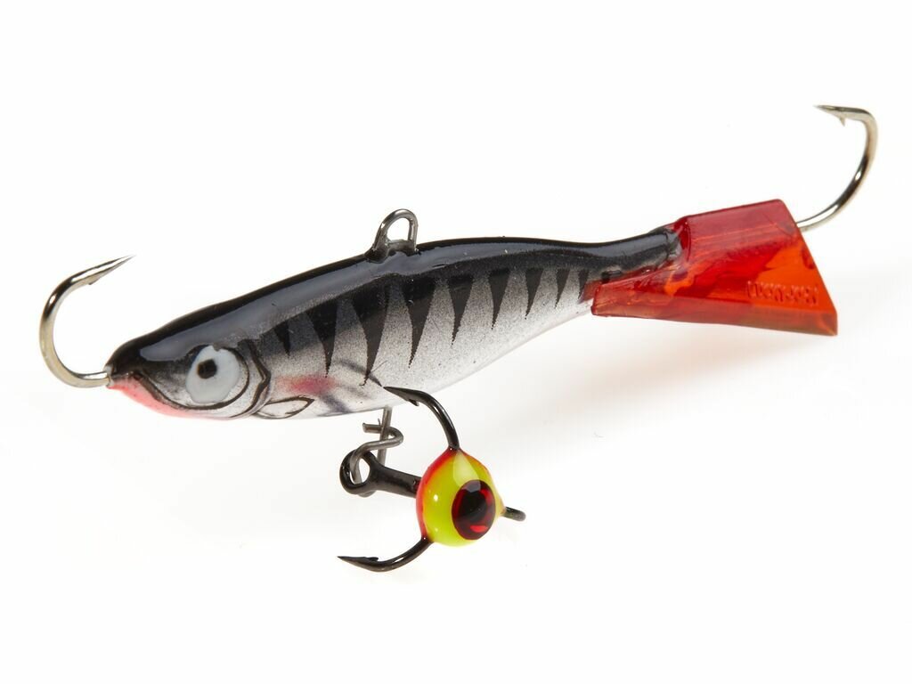 Балансир для рыбалки lucky john VIKING 7 с тр. 70мм/12HRT блистер, зимние снасти рыболовные с крючком, приманка силиконовая