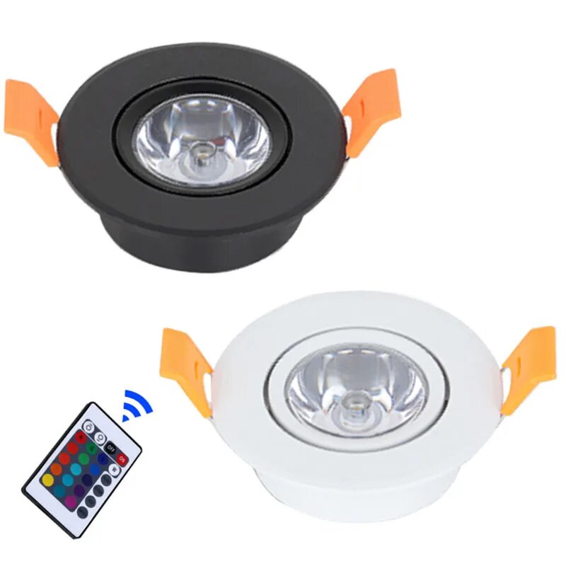 RGB Светодиодный прожектор ROANJUNYH 3Вт 220В Natural white, White, 3W 85-265V
