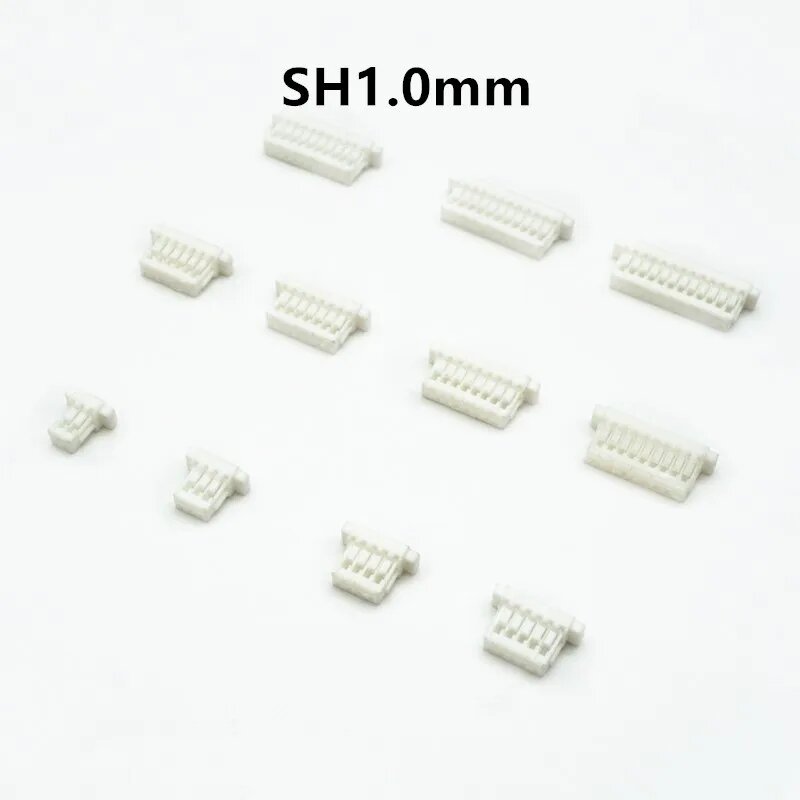Разъем JST SH1.0mm 2P, 100шт