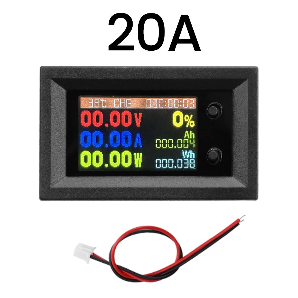 Aideepen 9 в 1 многофункциональный цифровой вольтметр-амперметр