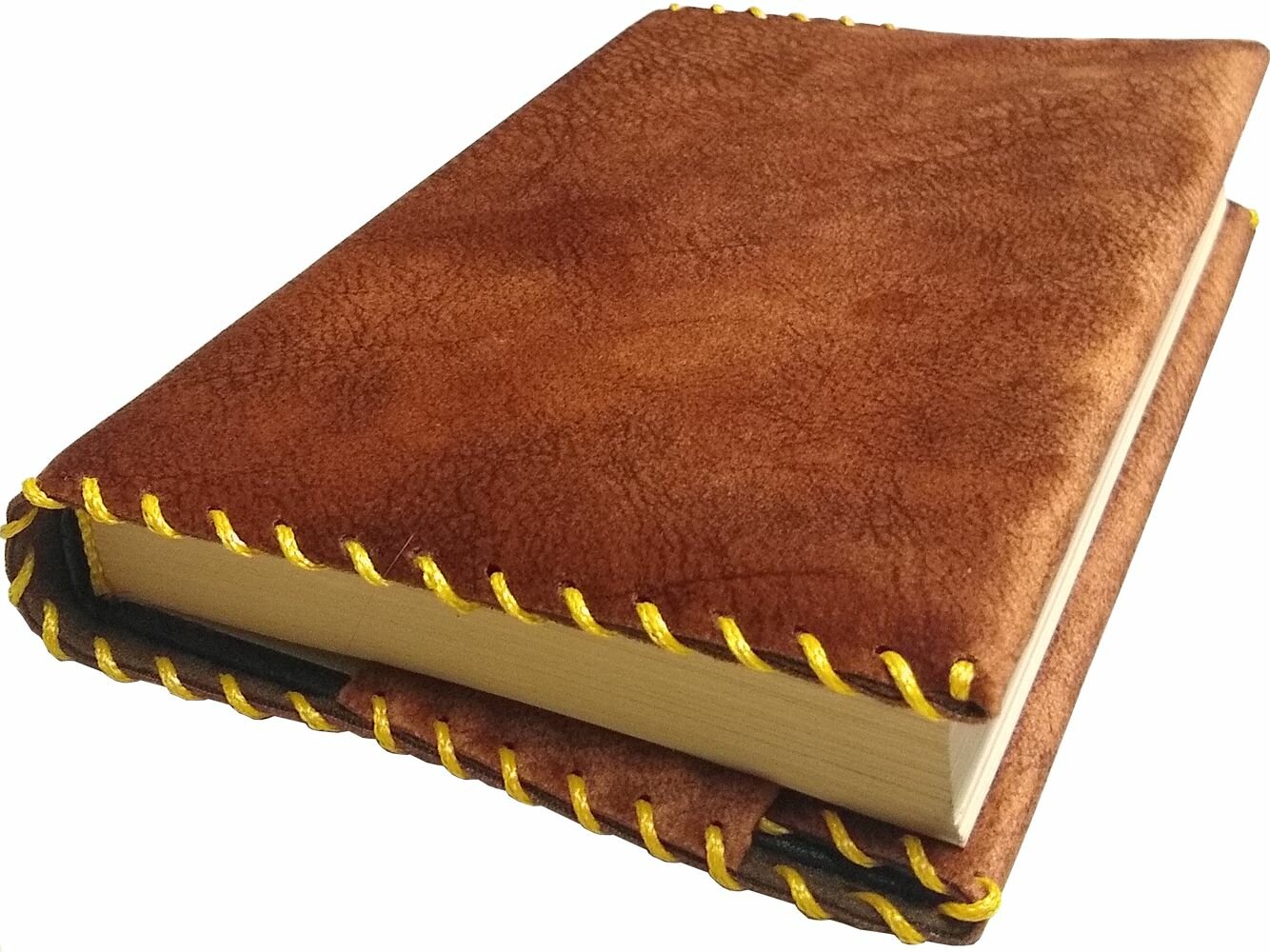Обложка для книг и ежедневников "Велюр коричневый" 220 х 145мм