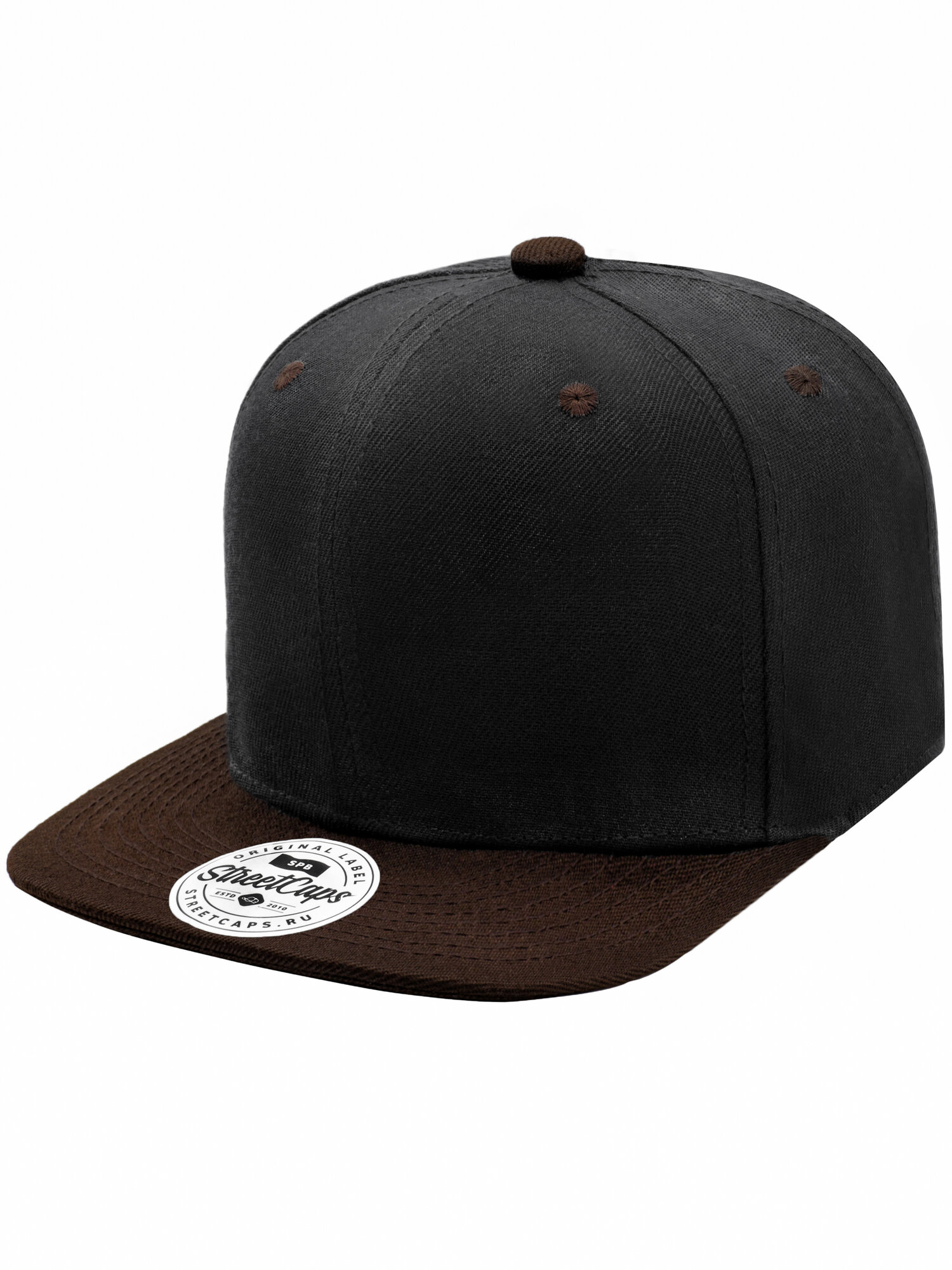 Бейсболка 004-6-2-000-000A Шестипанельная двухцветная акриловая для мужчин