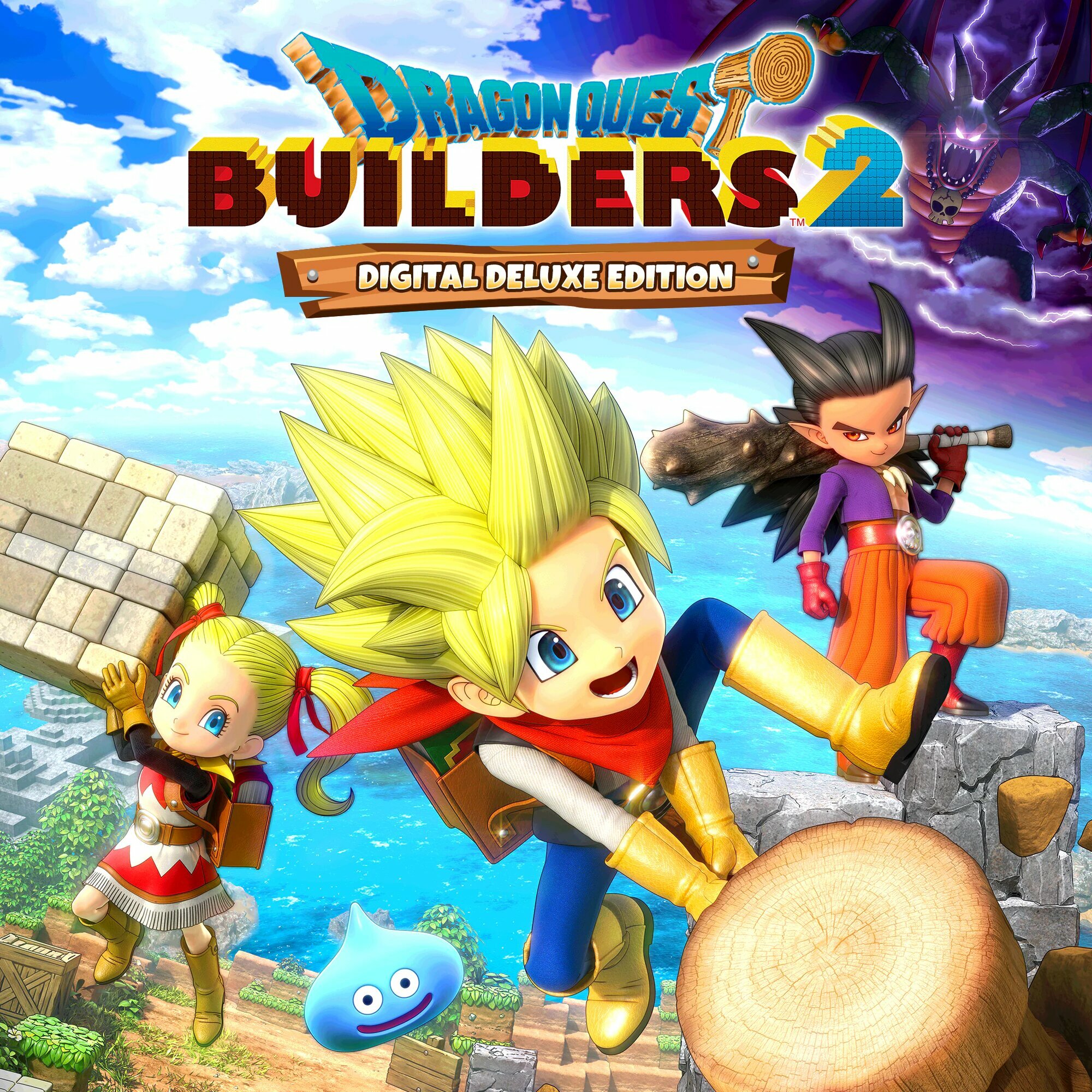 DRAGON QUEST BUILDERS 2 Digital Deluxe Edition для Sony PlayStation | PS4 и PS5 | Игра навсегда | Быстрая доставка (Турция)