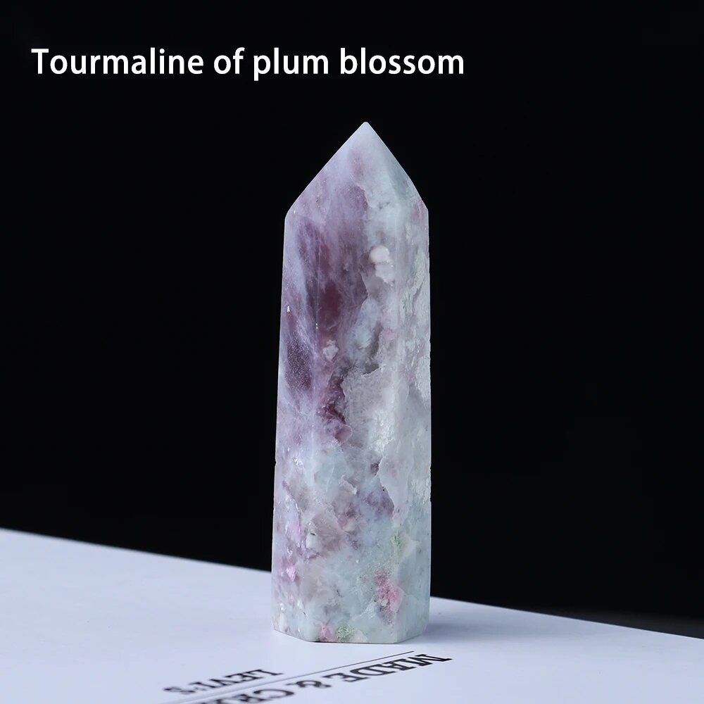 Набор кристаллов Apengshi Сиреневый, 7-8cm, plum blossom