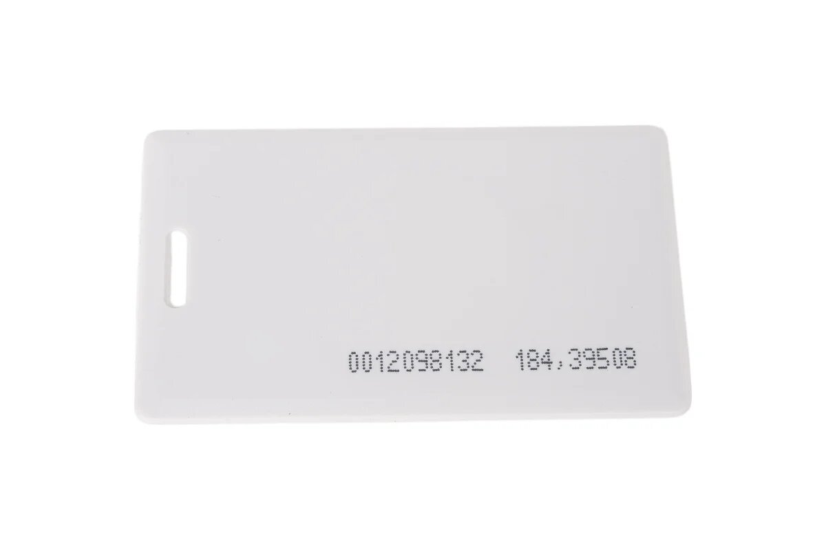 REXANT Электронный ключ карта с прорезью 125KHz формат EM Marin 46-0227 100 шт