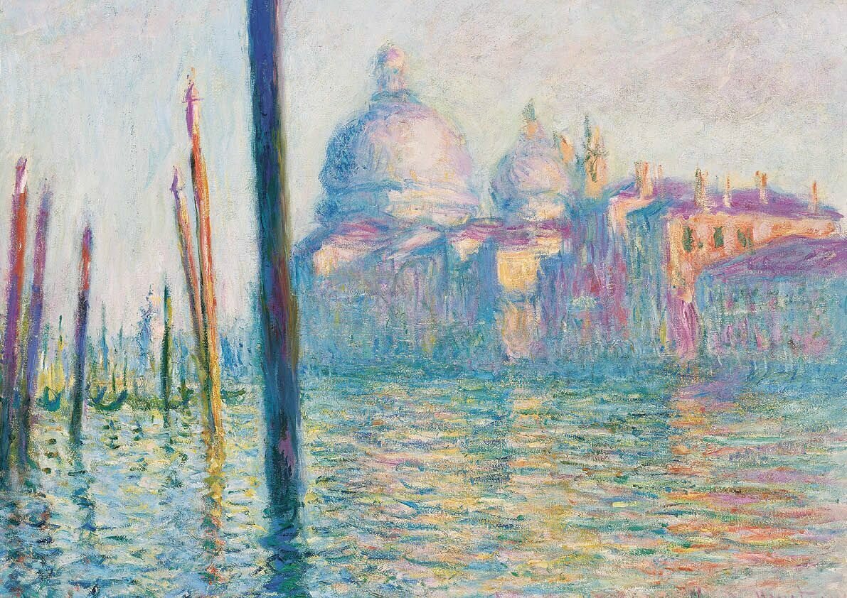 Постер. Клод Моне. Гранд Канал. Формат А3.