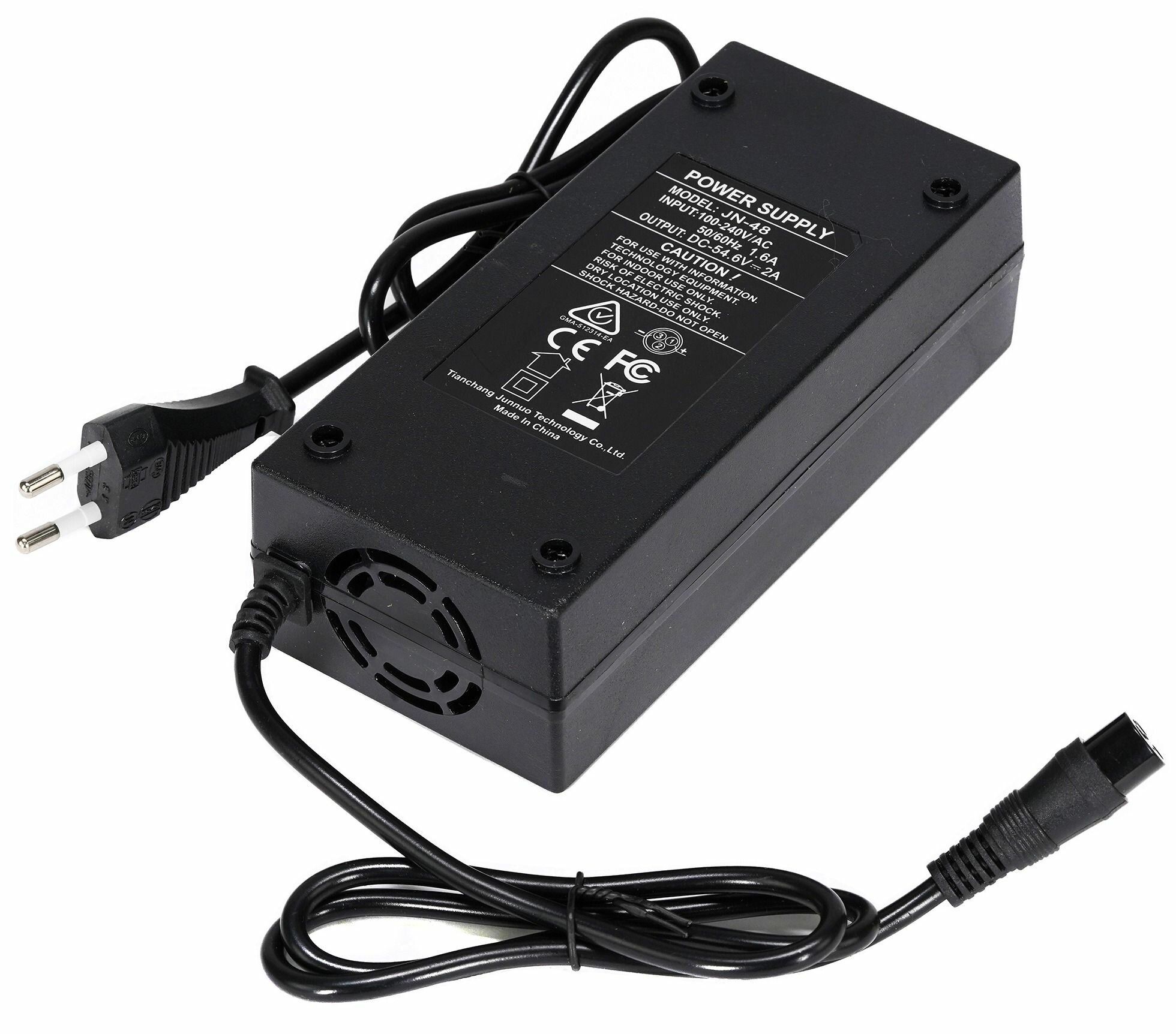 Блок питания JN-48 для электросамоката Kugoo M4, M4 Pro, Max Speed, M5, X1, C1 Pro, GT M4/M4 Pro, MiniPro M5, 54.6V 2A