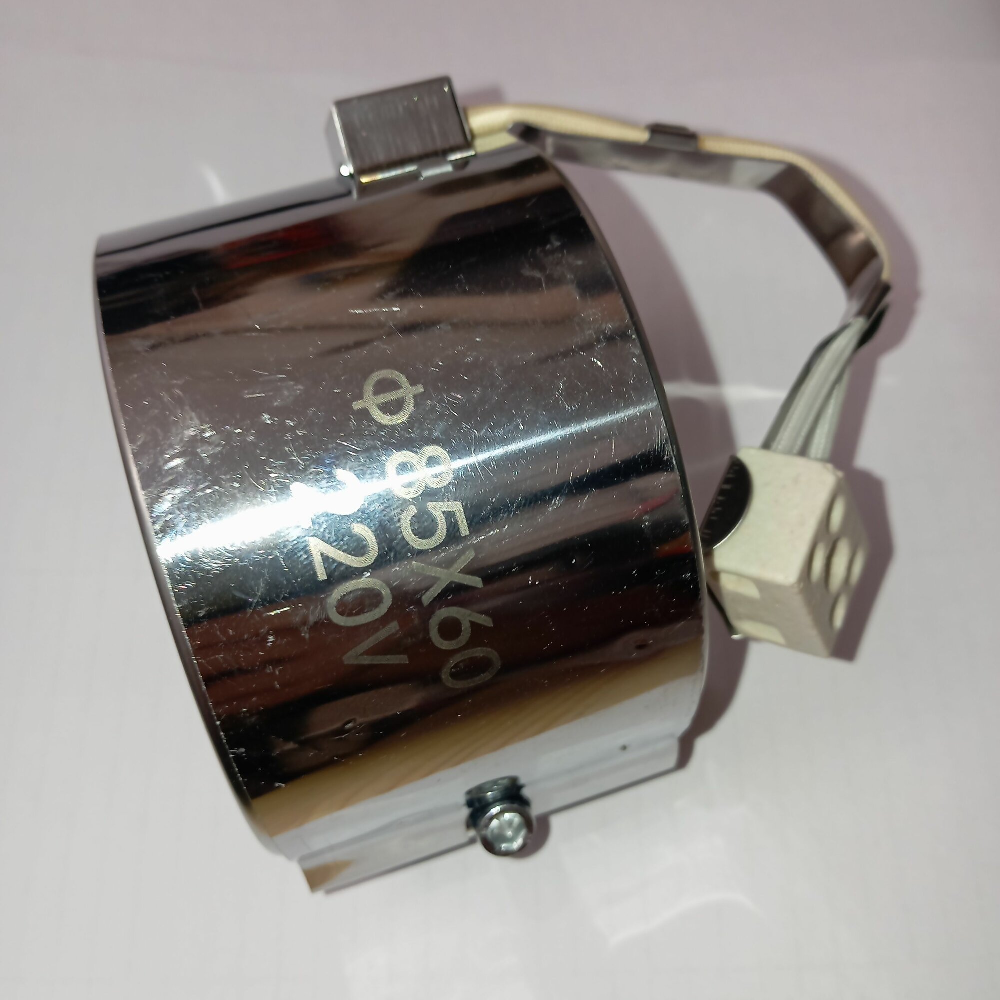 ТЭН 85 мм х 60 мм хомутовый, 220В, 400 Вт. ТЭН кольцевой.