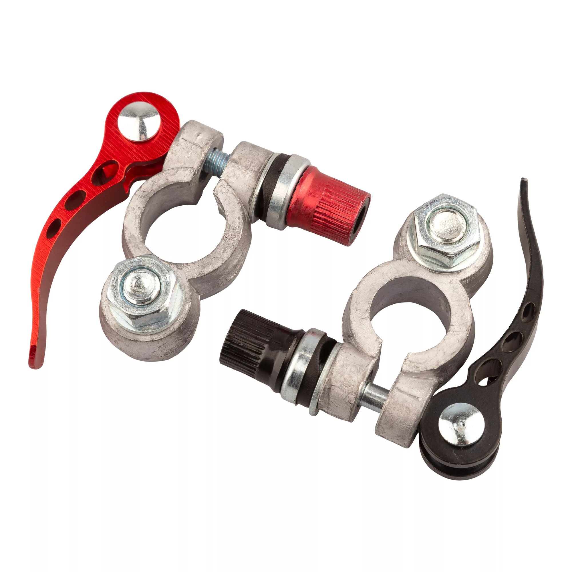 Клемма АКБ WB36-A1 быстросъемные свинец (под зажим провода болтом М8 с гайкой)