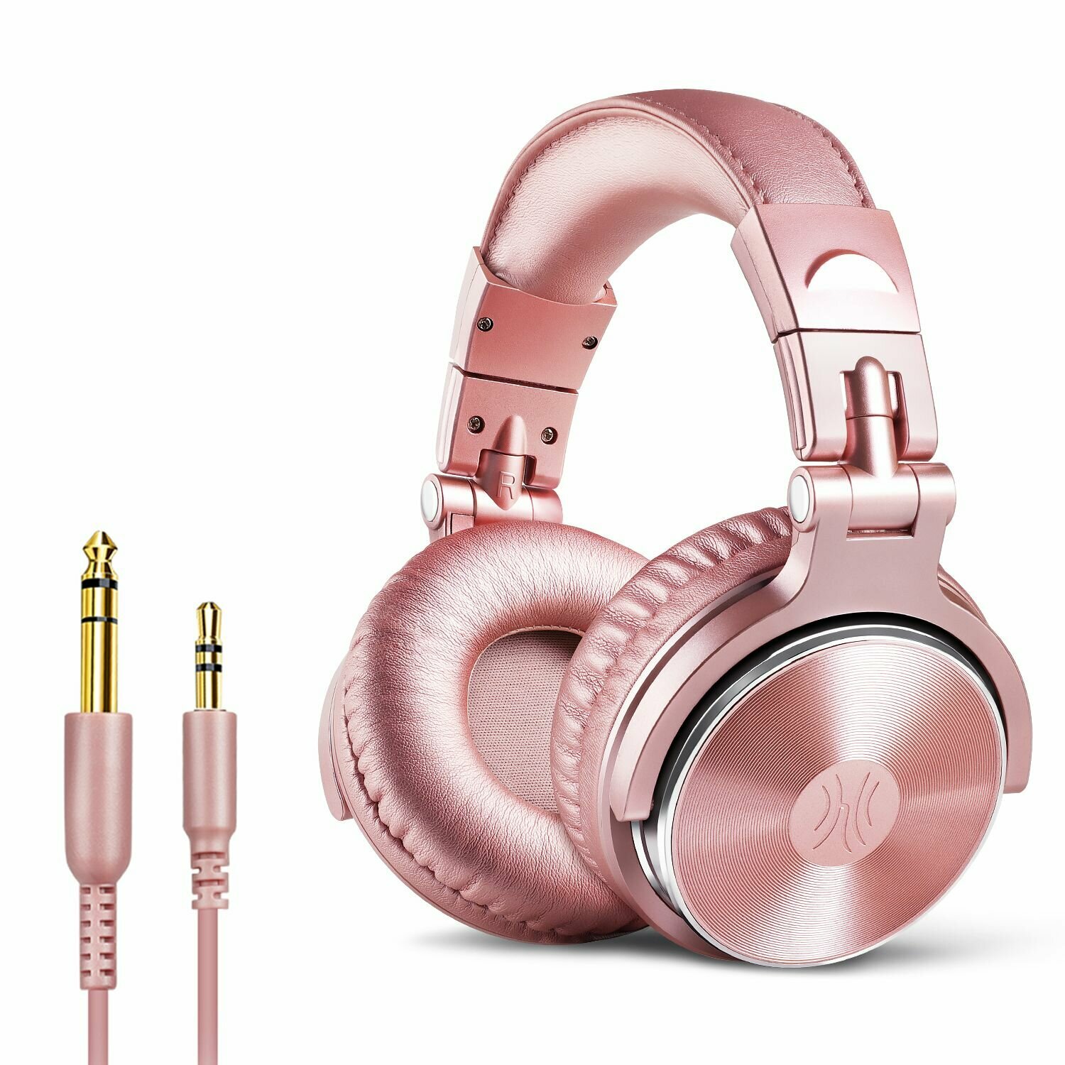 Наушники проводные ONEODIO Studio Pro 10 rose gold, для диджеев, Hi-Res, динамики 50 мм
