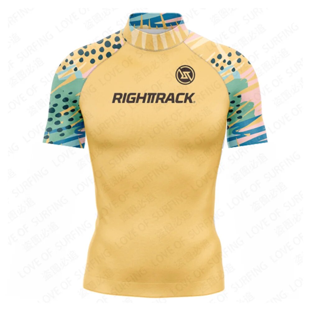 Мужская серф-рубашка RightTrack Светло-желтый, 4XL, 1