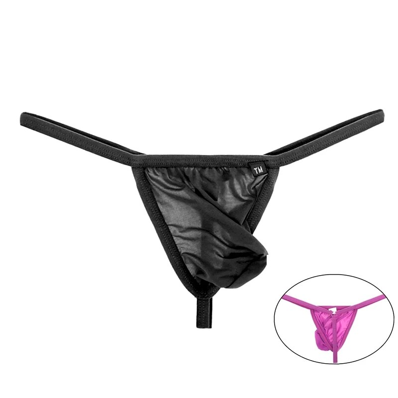 Мужские стринги из нейлона Sissy Bikini Черный, S, черный