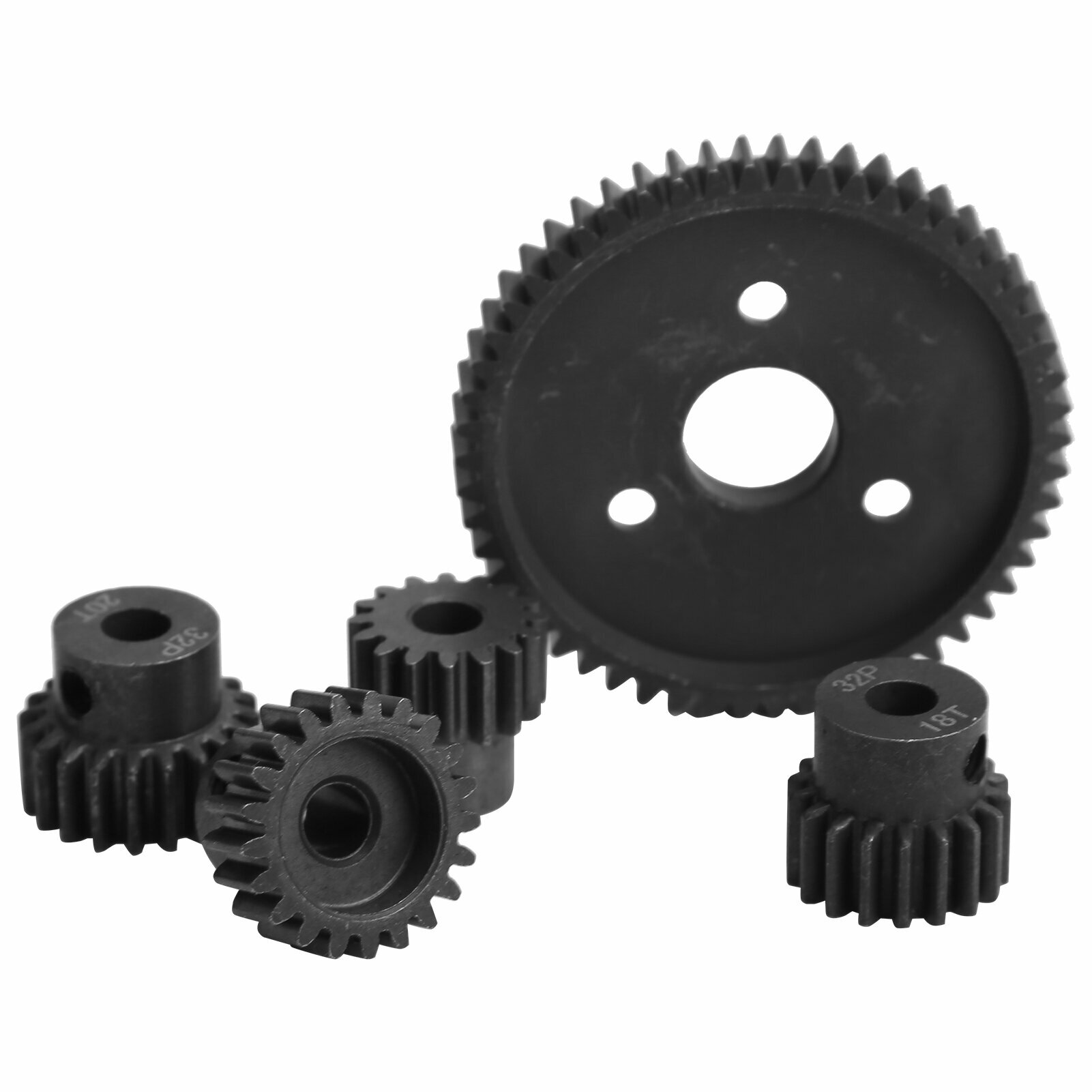 Основная шестерня Spur Diff 54T 16T 18T 20T 21T 32P, шестерни двигателя для радиоуправляемого автомобиля Traxxas Slash 2WD