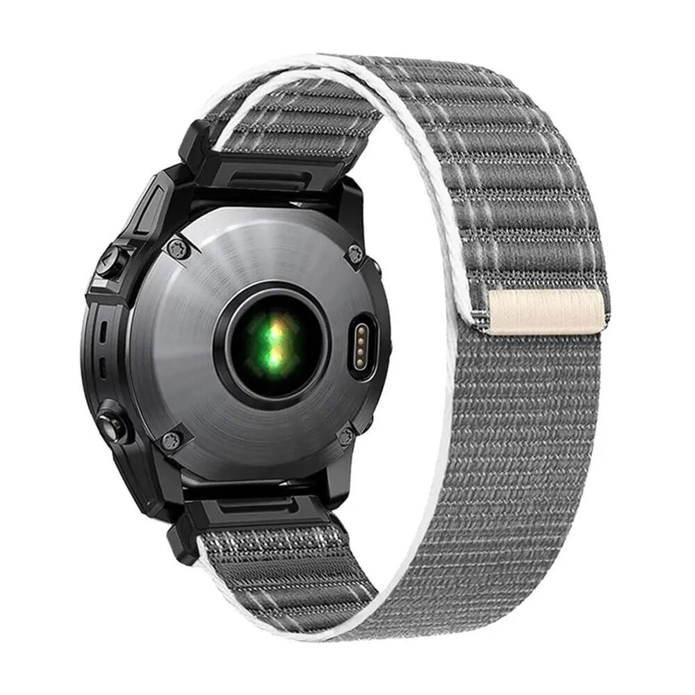 22 мм Быстрая адаптация Нейлоновый ремень Для Garmin Fenix 8 47 мм 7 Pro 7 6 Pro 6, Ремень волнообразной замены Для Epix Approach S70 47mm MARQ Instinct 2 Forerunner 965 Descent G1