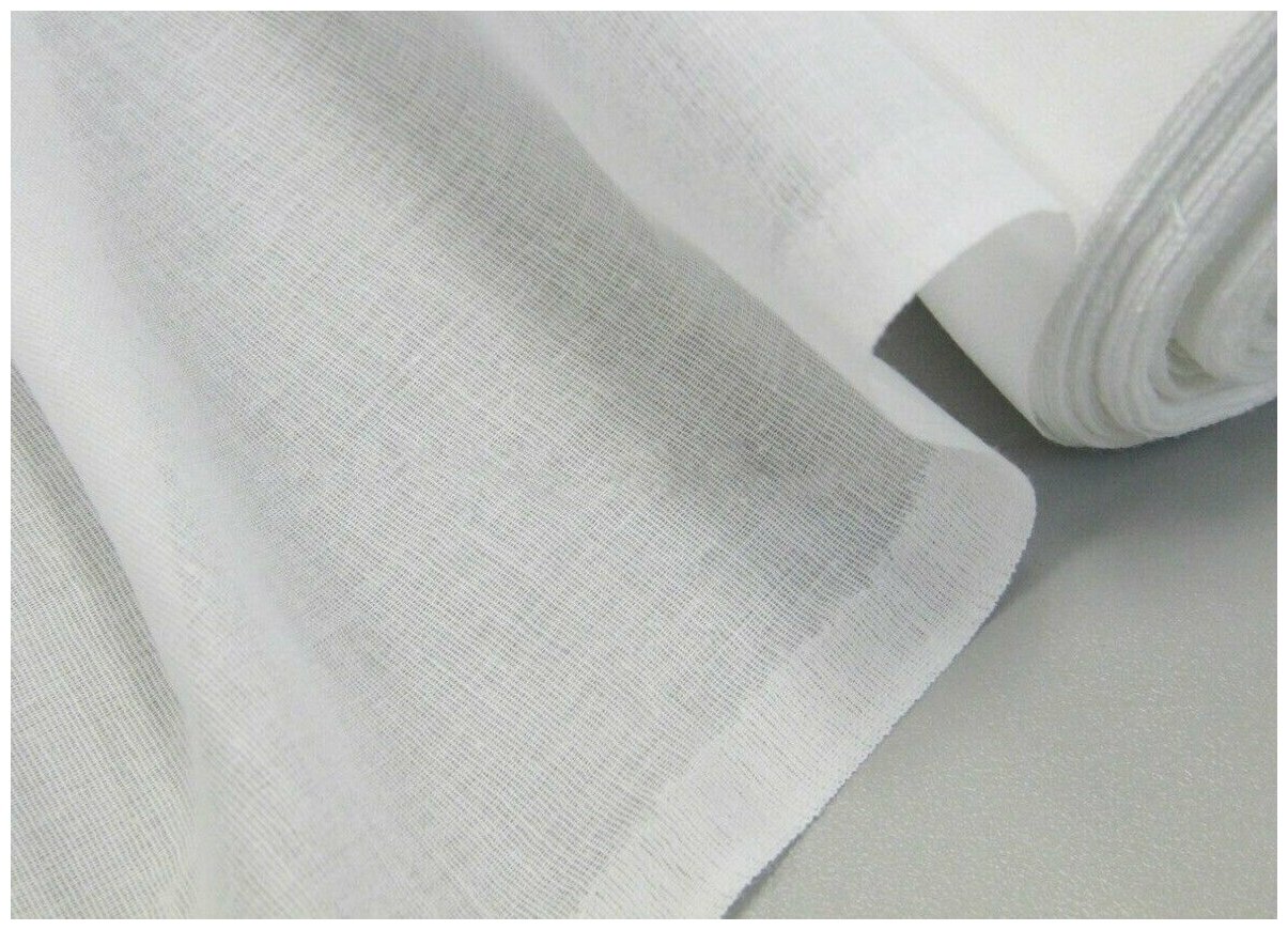 Ткань ситец отбеленный отрез 5 метров Мадаполам ширина 80 см.