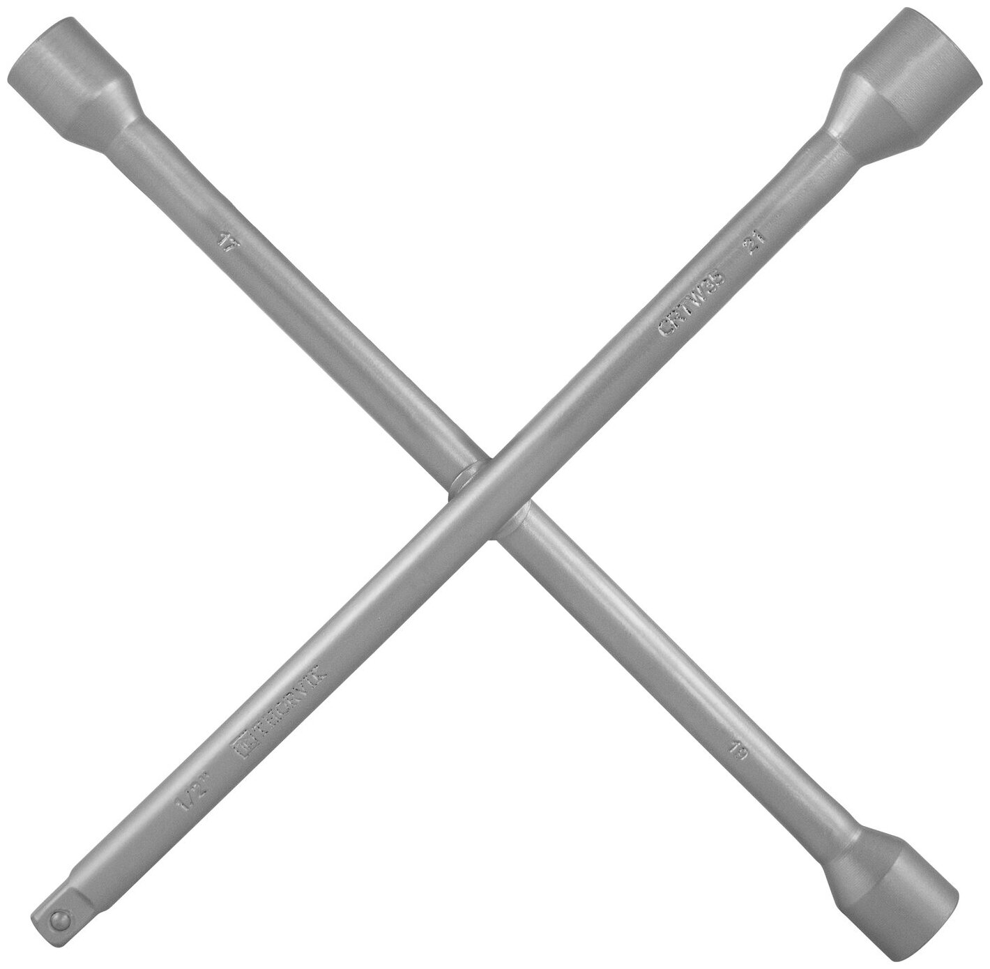 Ключ баллонный крестообразный 17х19х21x1/2'DR, 350 мм