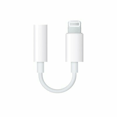 Адаптер Apple Lightning - 3.5 mm Headphone Jack Adapter, бел, MMX62ZM/A, 659911