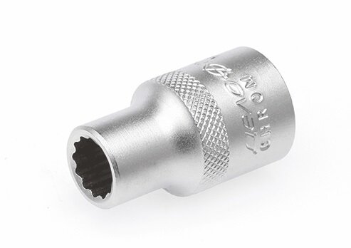 Головка 15мм 1/2" 12-гранная ДелоТехники