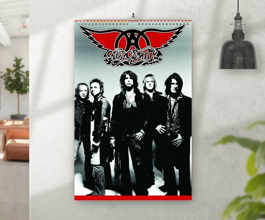 Календарь перекидной Aerosmith, Аэросмит №29, А3