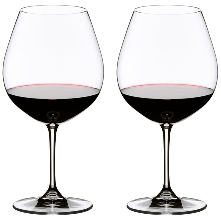 2 бокала для красного вина RIEDEL Vinum Pinot Noir (Burgundy Red) Set 6416/07