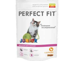 Сухой корм Perfect Fit для котят курица junior 190г