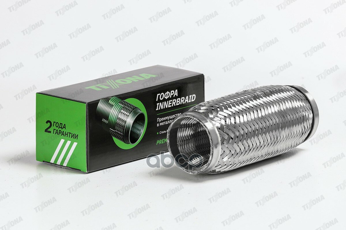 Труба гофрированная (сталь 304 трехслойная) 64/200 64200 Tixona арт. 64200