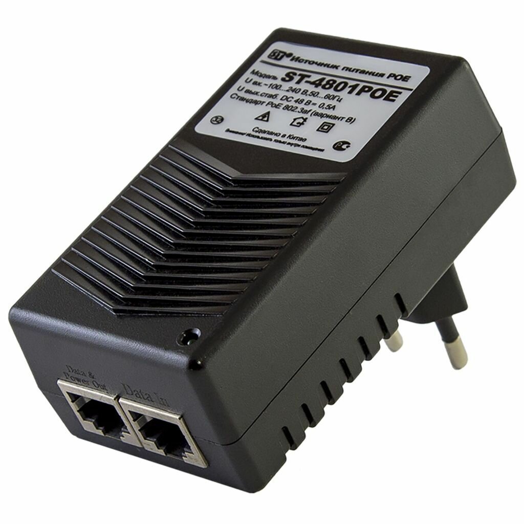 4801-POE Инжектор PoE (24Вт) по витой паре